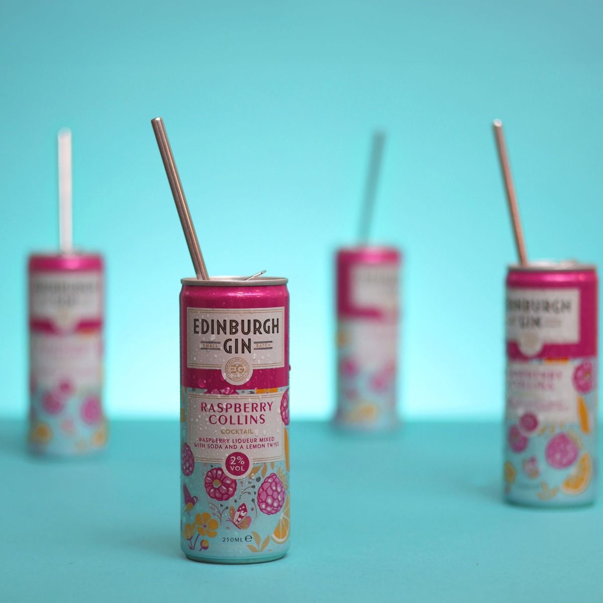 Edinburgh Gin Raspberry Collins | Ready-to-Drink Cocktail Can